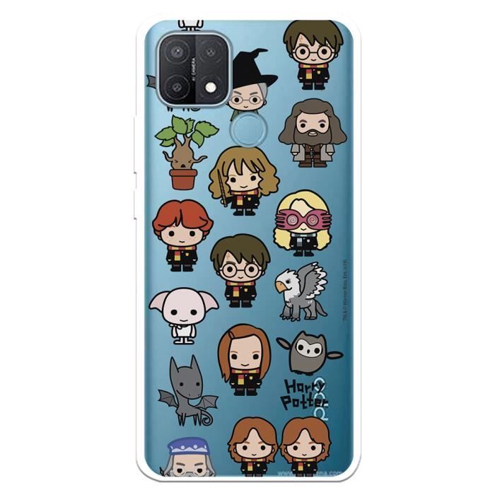 Coque pour Oppo A15 Officielle d'Harry Potter personnages Icones ...