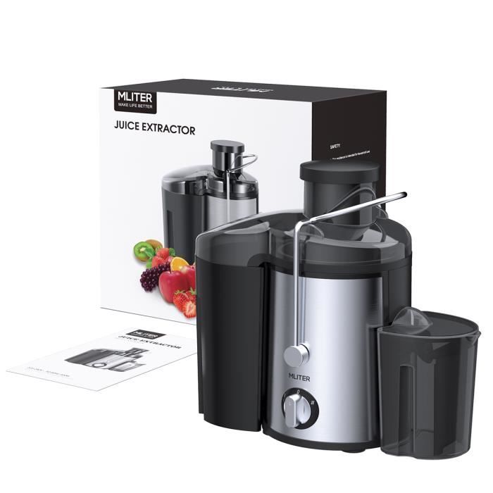 Mliter Juicer Presse-agrume avec 65mm Large Bouche 2 Vitesse 400 Watt ...