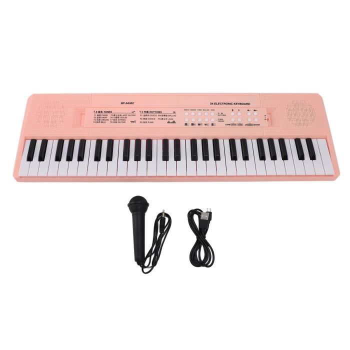 Clavier électronique - PWSHYMI - Modèle 54 touches - Portable ...