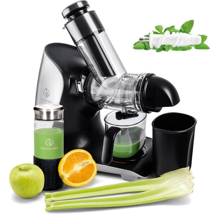 Green-Press Extracteur De Jus De Fruits Et Légumes Slow Juicer Presse À ...