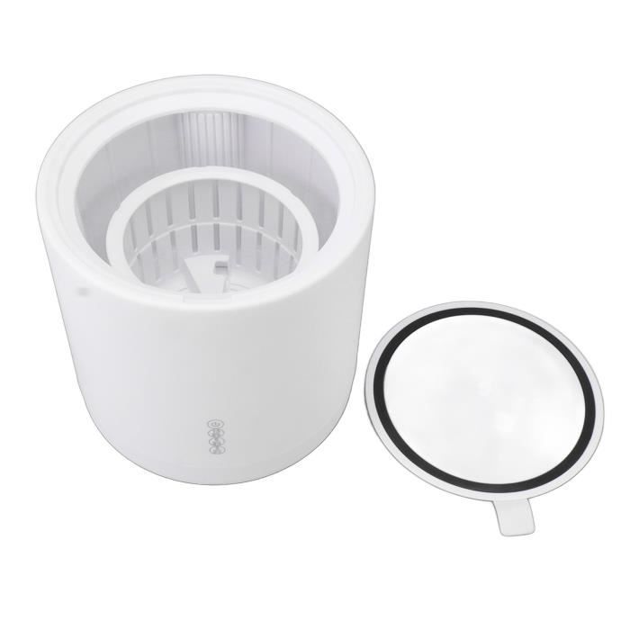 TMISHION 6L Mini laveuse Lave-linge portable, éclairage bleu ...