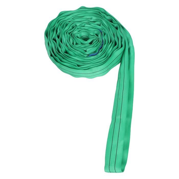 Sangle de levage de gréement Lift Sling Strap 4M 2T Vert Renforcé ...