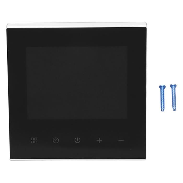 VBESTLIFE Thermostat programmable Thermostat intelligent commande vocale LCD écran tactile Wifi ...