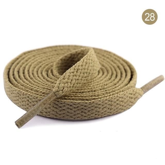 LACET DE CHAUSSURE,Khaki-120cm--Lacets Pour Chaussures De Sport Pour ...