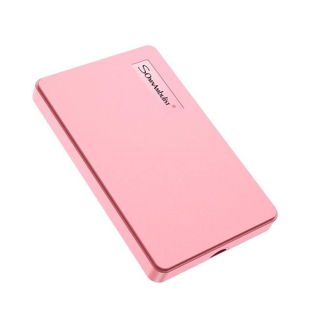 Disque dur externe,Pink-60 Go--HDD 2.5 pouces disque dur externe 160gb ...