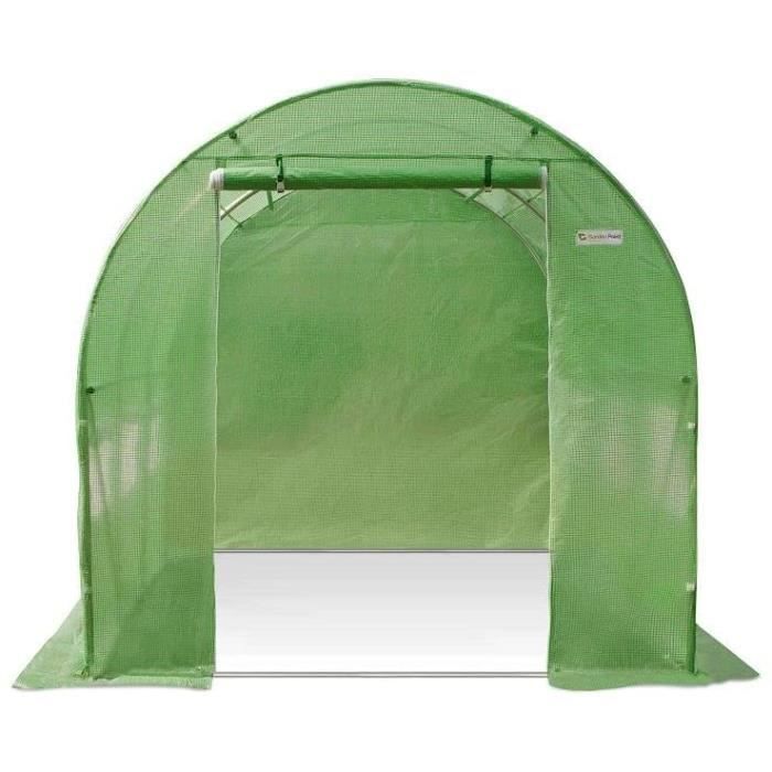 La Serre en Polyéthylène Serre Plante Maison Feuille Feuille Serre ...