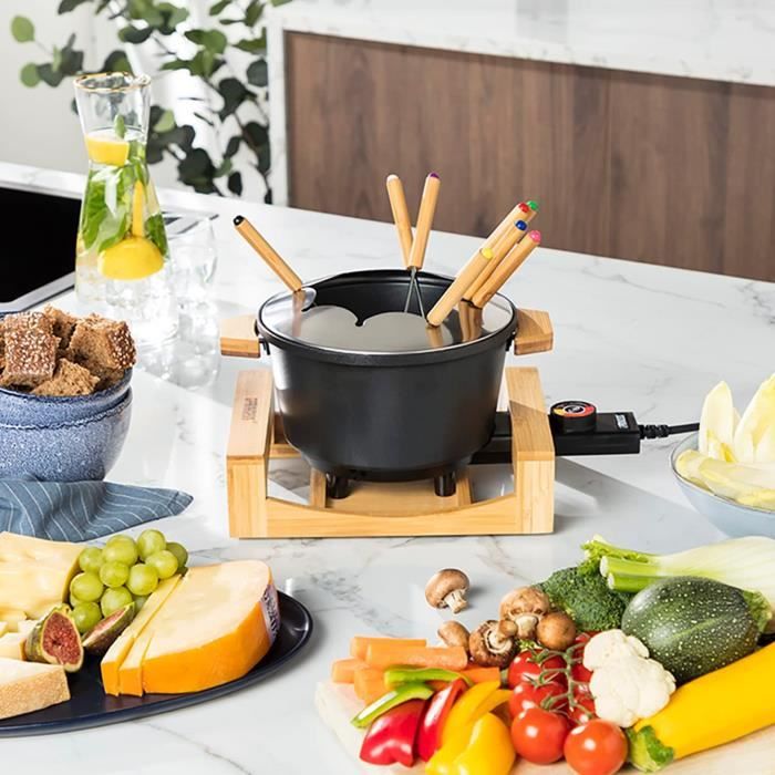 Pure - Fondue - Pour tous types de fondues - Caquelon 1,5 L - Pour 8 ...