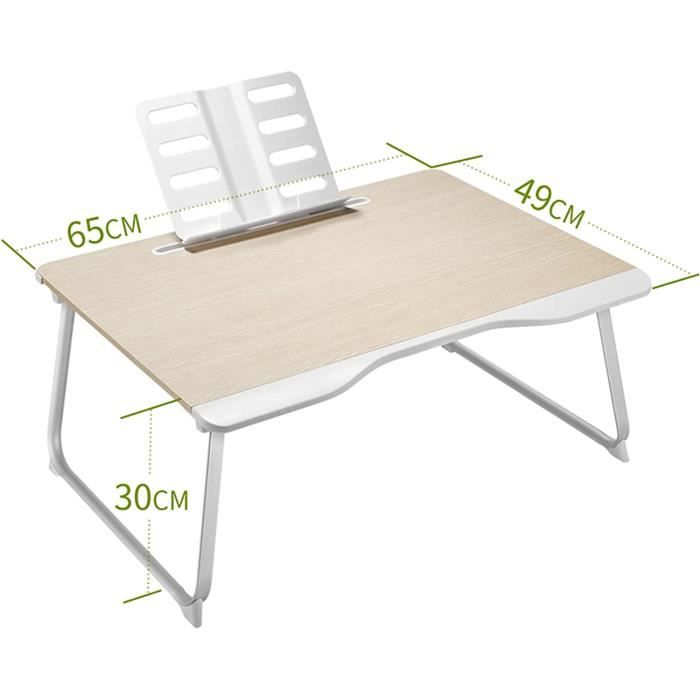 LIWI-Bureau D'ordinateur Pliable Multifonctionnel et Portable Étagère ...