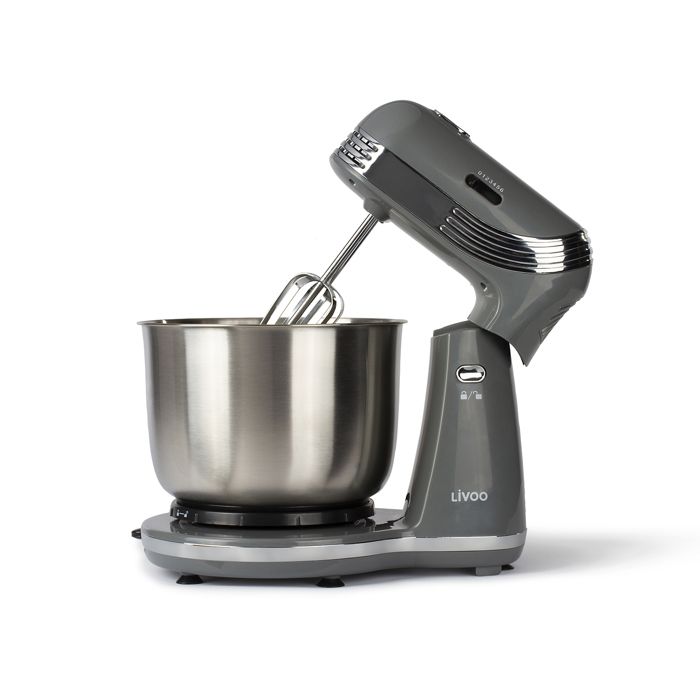 Robot pâtissier - LIVOO - DOP137G - 250W - Gris - Cdiscount Electroménager