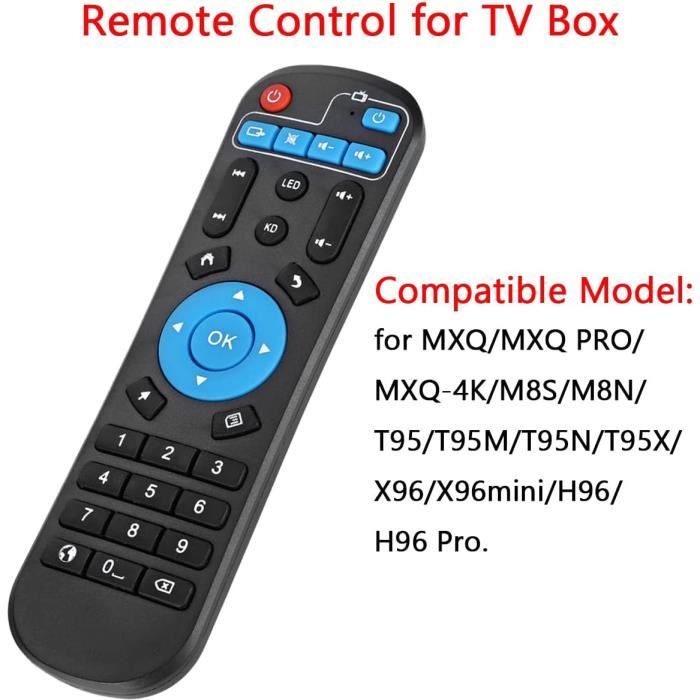 T95 Set-Top Box Télécommande De Rechange T95 Pour Tv Box Compatible ...