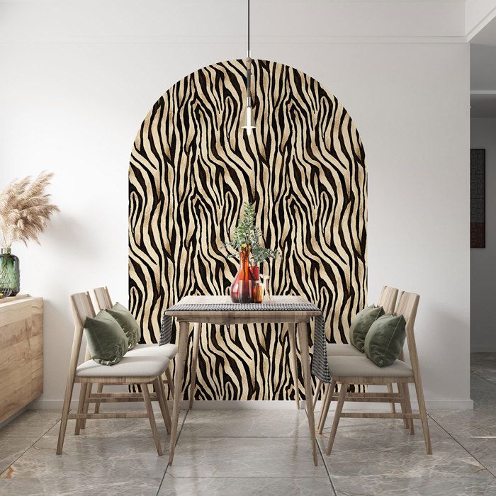 Stickers Arche - Motif zébré 3617680297421 - Adhésif MAT - Largeur 120 ...