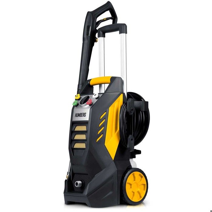 Nettoyeur haute pression avec enrouleur 2500W Humberg HM-302 ...