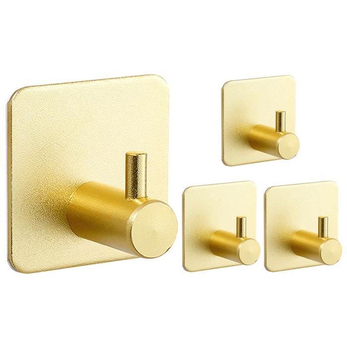 Crochet Adhesif Mural 4 Pièces,Accroche Tableau sans Percer Crochet ...