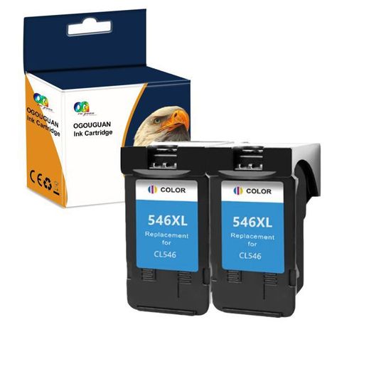 OGOUGUAN 2X PG546XL Cartouche d'encre compatible de remplacement pour ...