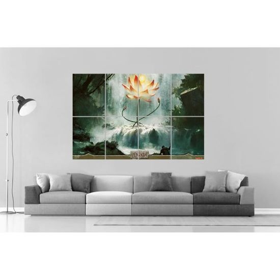 PAYSAGE ZEN LANDSCAPE Poster Grand format A0 Large Print - Cdiscount Maison
