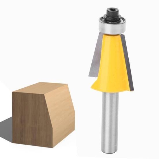 GOODONE-fraise à biseau Fraise à chanfreiner à chanfrein de 8 mm avec ...