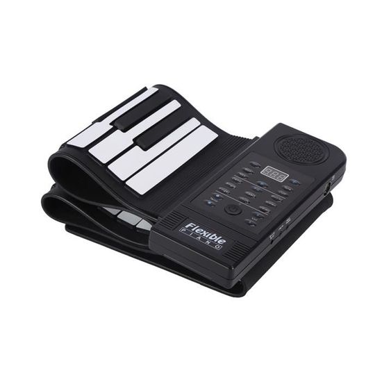 GOTOTOP Piano à clavier enroulable Clavier de musique numérique ...