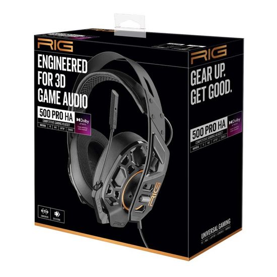 Casque Rig 500 pro HA Gen 2 - NACON - Blanc - Compatible avec PC, Xbox ...