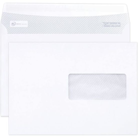 (gamme correspondance Clairefontaine) 699C - Boite de 500 Enveloppes ...