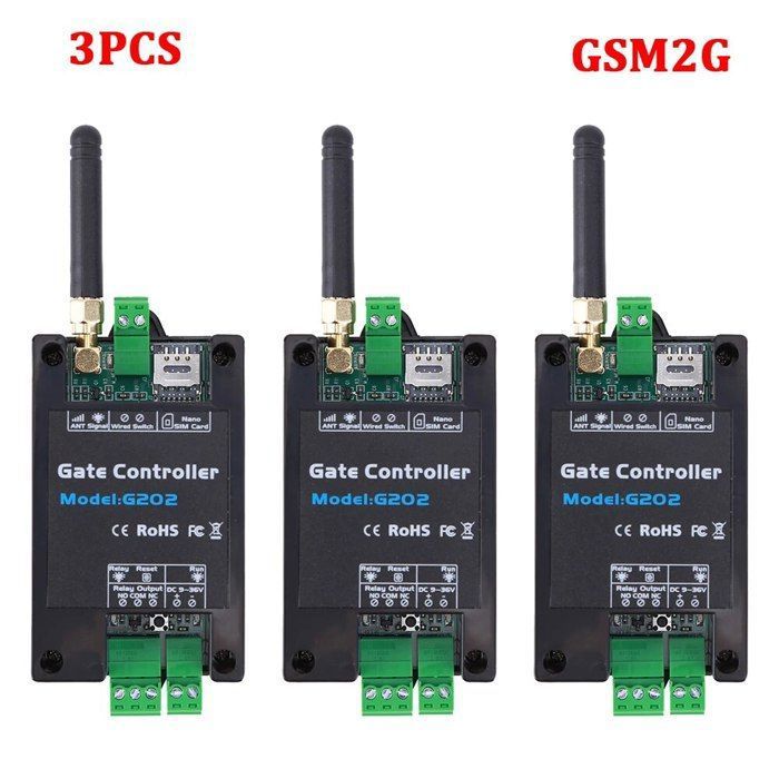 Télécommande GSM 4G/2G,1 à 5 pièces,commutateur à relais unique SMS ...