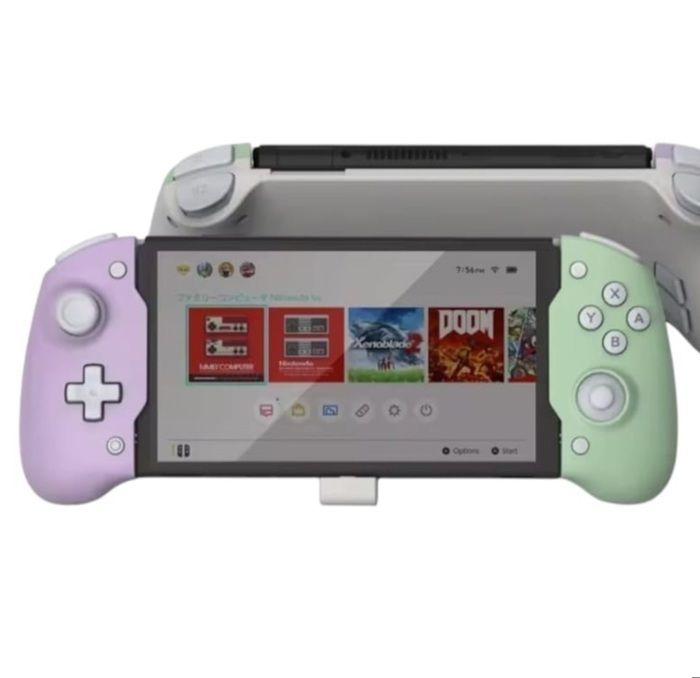 Manette de jeu pour Nintendo Switch/OLED, monobloc pour Joy-con avec ...