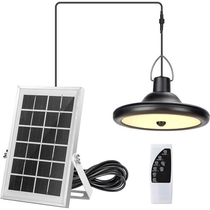 Lampe Solaire Pour Abri De Jardin D'Intérieur Ou D'Extérieur, Détecteur De Mouvement Avec ...