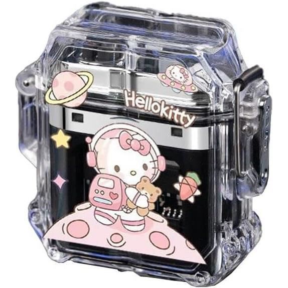 Hello Kitty Dessin Animé Coque Transparente Briquet, Coupe-Vent Et ...