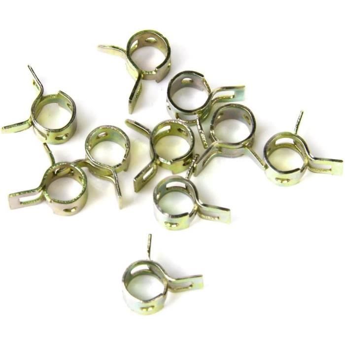 Clips À Ressort De 6 Mm De Diamètre – Colliers De Serrage En Acier À ...