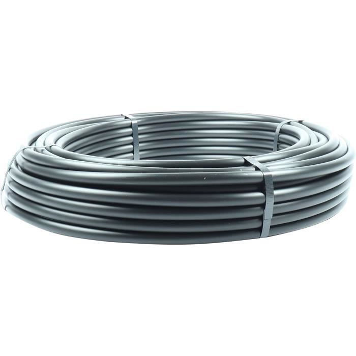 Tuyau de raccordement en PE-LD PN6 - 16 mm - Rouleau de 50 m - Tuyau d'arrosage - Tuyau de ...