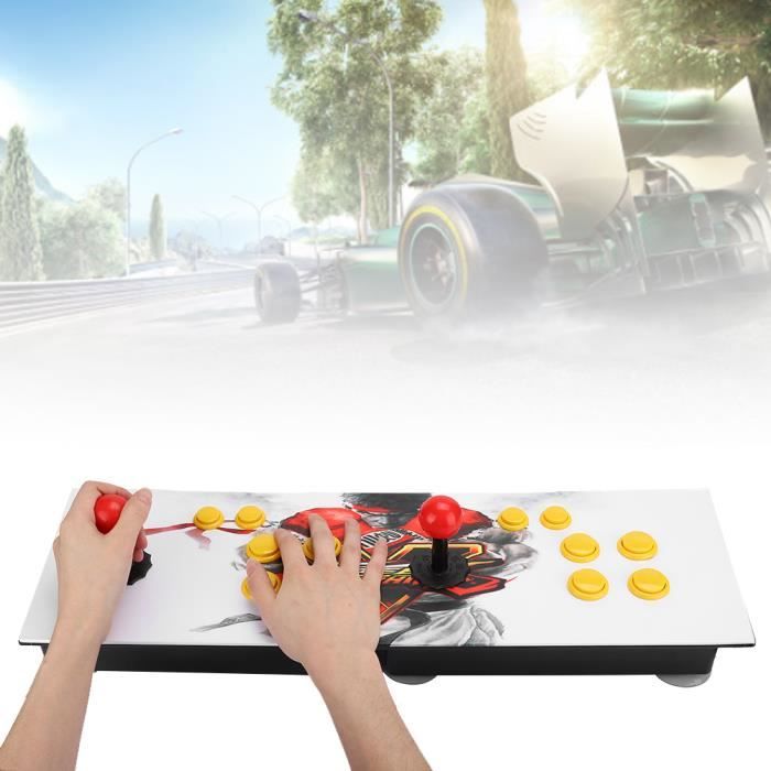 Arcade Game Controller pour PC, Mini USB Double Game Console Controller Gaming Joystick Rocker ...