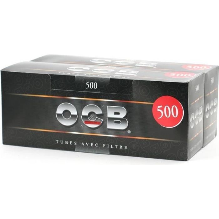 Lot de 2 Boites de 500 Tubes - OCB - Cdiscount Au quotidien