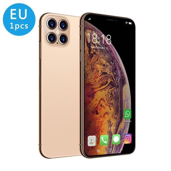 I12pro Max Smartphone Android 6.7" 2+16G - Bangs écran Ultra-mince HD ...