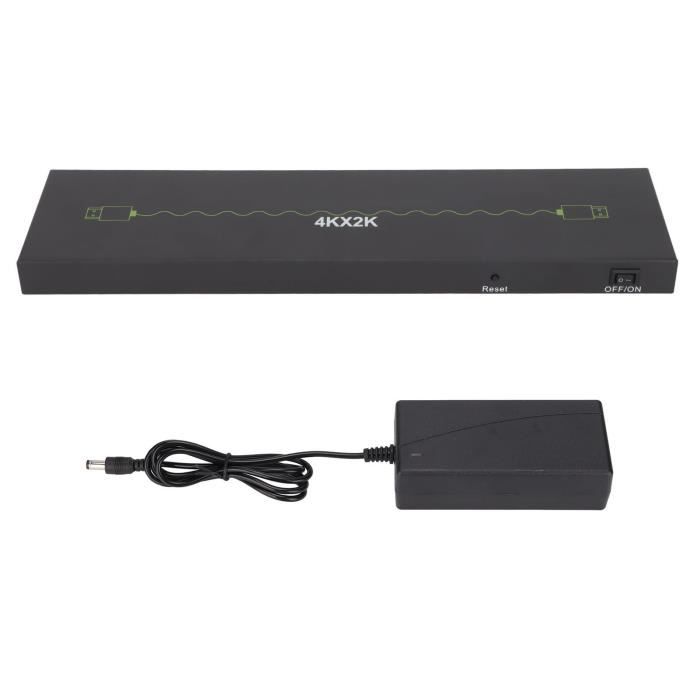 Tbest Séparateur d'écran 4K Séparateur d'interface multimédia haute ...