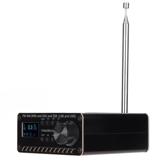 Tbest Radio Portable Récepteur Ultra Sensible Gamme Complète Scanner FM ...