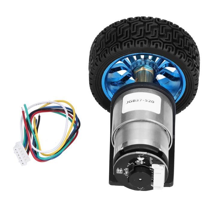 HIB Ensemble de moteurs d'encodeur - Moteurs à engrenages CC à arbre CW ...