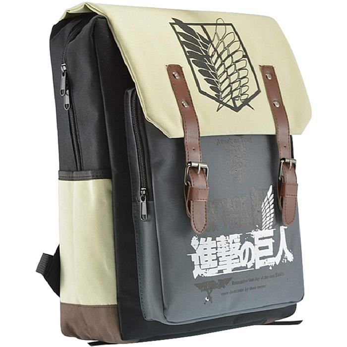 CARTABLE HAMIQI Cartable Sac agrave Dos Attack on Titan Investigative ... CARTABLE HAMIQI Cartable Sac agrave Dos Attack on Titan Investigative ...