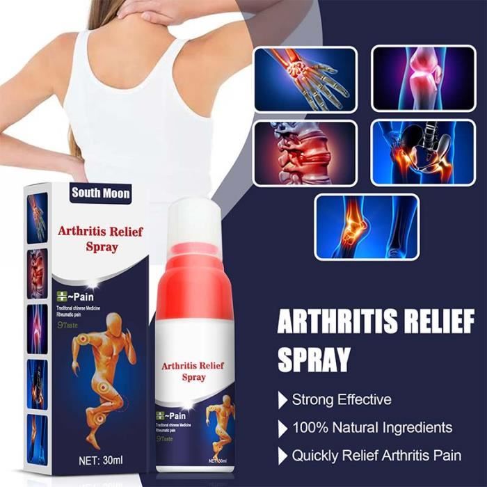Spray Anti-Arthrite - Soulagement De La Douleur, Rhumatismes, Entorses ...