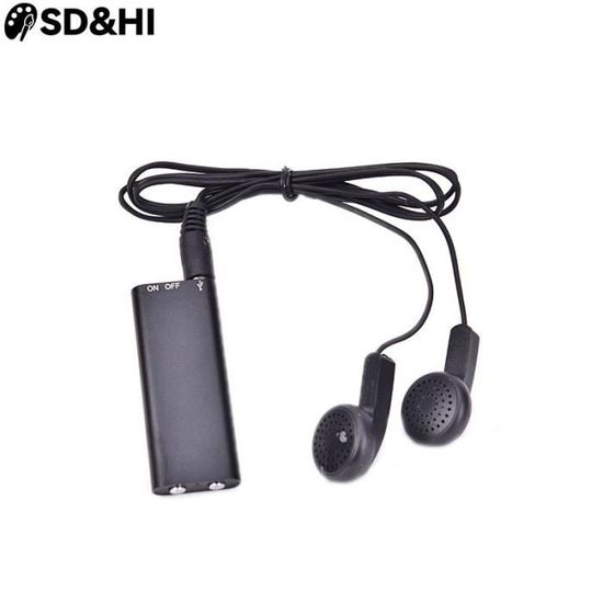 8G - Mini enregistreur vocal USB à activation vocale, 8 go, Audio numérique, lecteur Mp3 ...