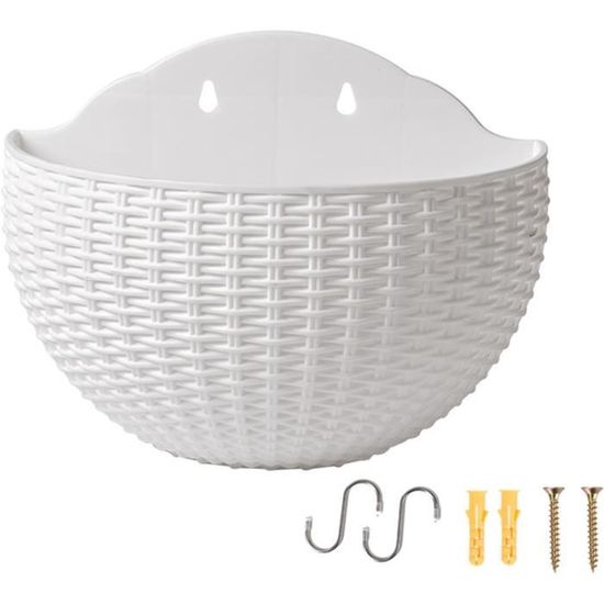 Pot de fleurs mural exquis en plastique à suspendre A723 - Cdiscount Jardin