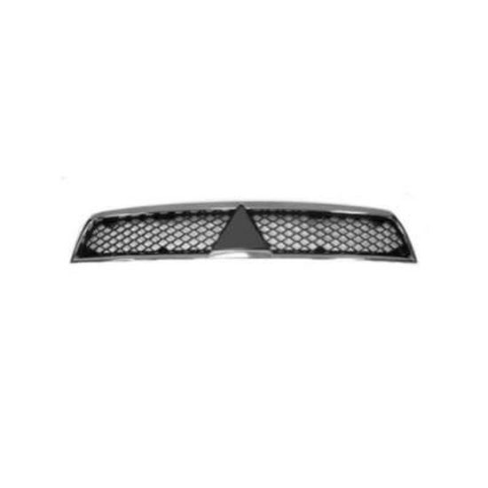 Grille calandre avec cadre chromé pour Mitsubishi Lancer depuis 2008 ...