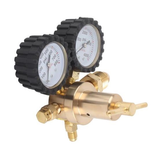 Régulateur d'azote - CIKONIELF - Dual jauge 0-800 PSI - Valve de ...