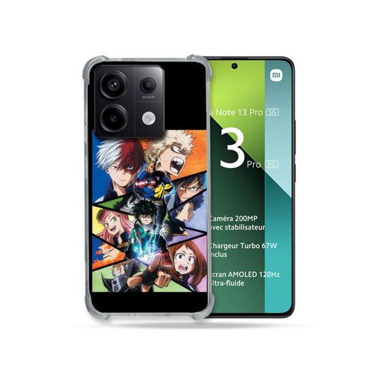 Coque Renforcée - COKITEC - Xiaomi Redmi Note 13 Pro 5G - My Hero ...