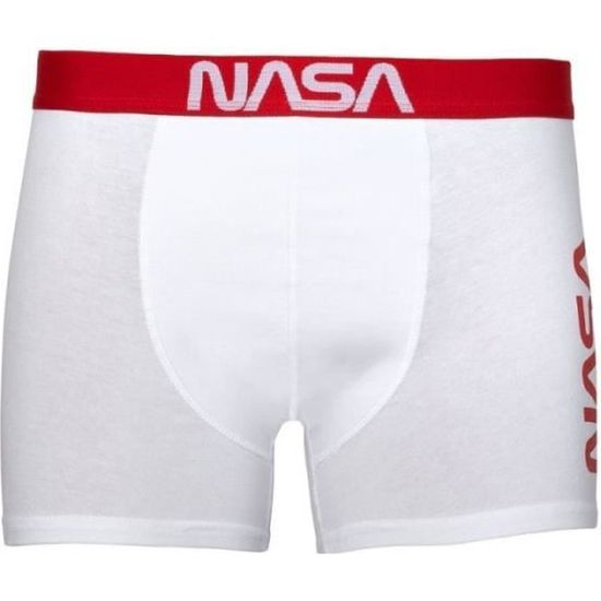 Boxer blanc homme Nasa Big Worm Blanc - Cdiscount Prêt-à-Porter