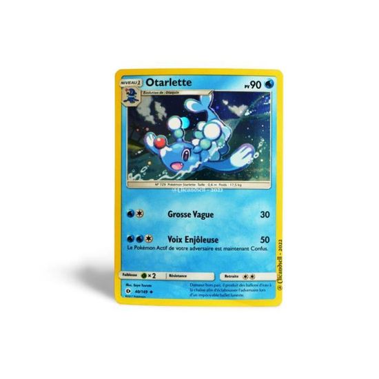 Carte Pokémon Otarlette 90 PV 40-149 Promo NEUF FR - Cdiscount Jeux ...