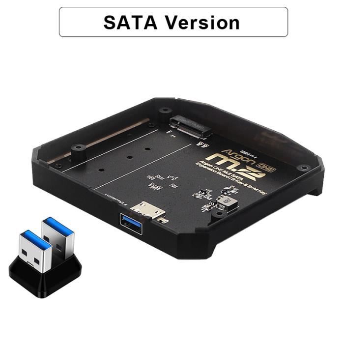 Option 1 SATA - Carte D'extension Raspberry Pi 4 Argon One M.2, Usb 3.0 ...