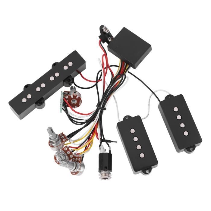 Micro Guitare, Micro Professionnel Basse, Câblage Circuit Pickup A500K ...