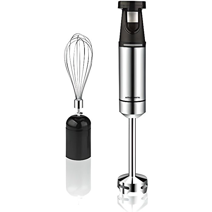 Mixeur à main - ARTHUR MARTIN - AMP192 - 600W - Inox - Variateur de ...