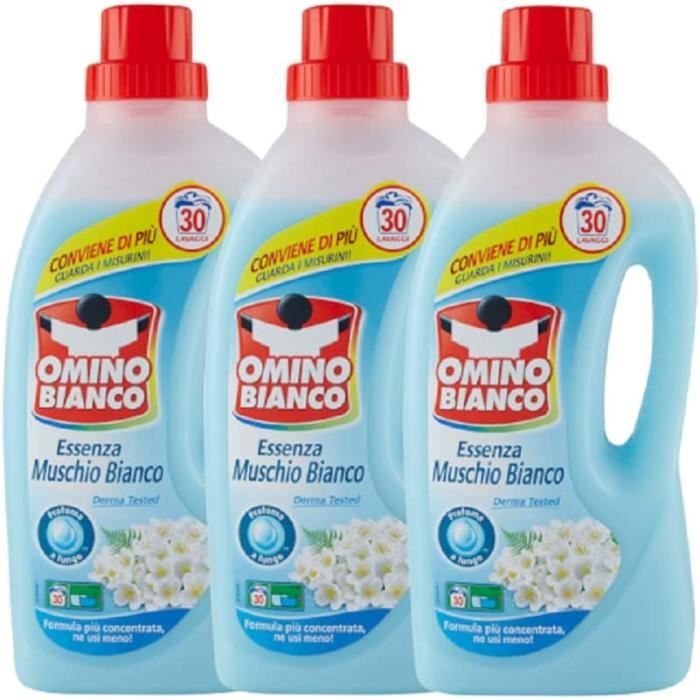 Lessive Pour Machine À Laver Avec Essence De Musc Blanc, 3 X 1,5 L[H502 ...