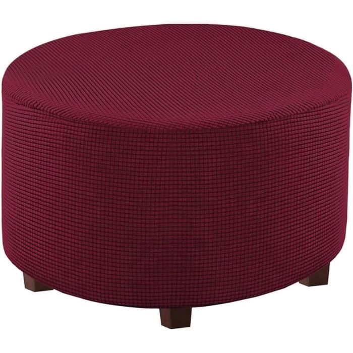 Housse De Protection Ronde Pour Repose-Pieds Avec Bord Élastique, En ...