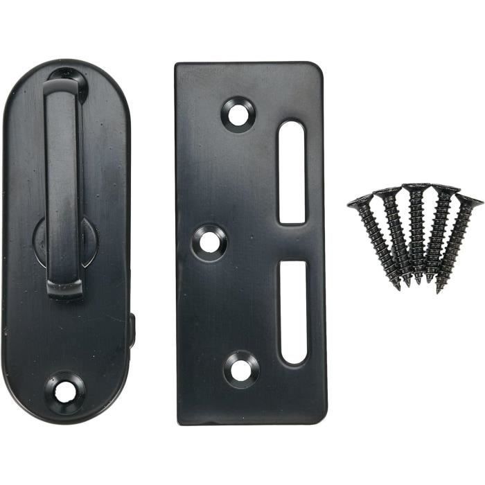 Serrure De Porte Coulissante, Serrure De Porte De Grange En Acier ...